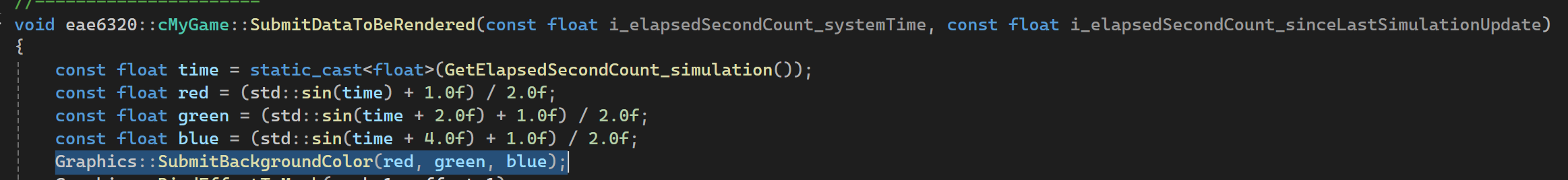 Game Engine II Assignment04 - 飘小蝎的博客 | Caroline Blog